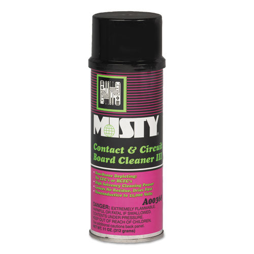 Contact And Circuit Board Cleaner Iii, 16 Oz Aerosol Spray, 12-carton ...