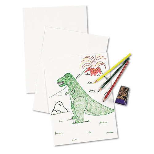 White Drawing Paper, 57lb, 18 X 24, Pure White, 500-ream – TVN ...